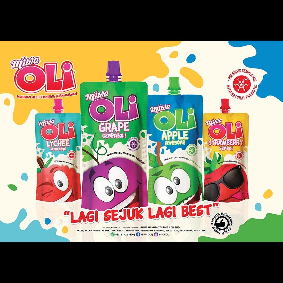 MIWA OLi Jelly Drink (48 Pcs / 1 Carton) | Shopee Malaysia