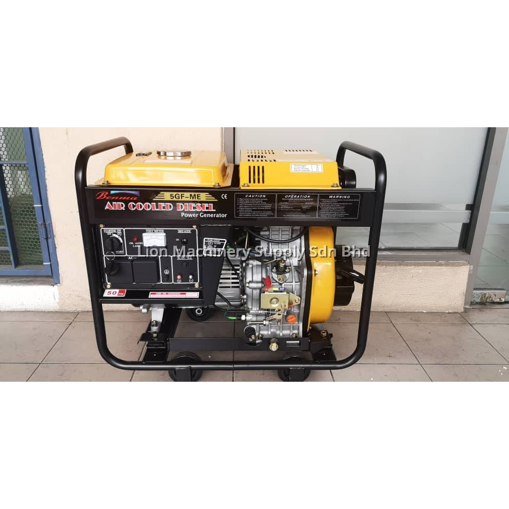 BENMA 5GF-ME Diesel Generator 5000W | Shopee Malaysia