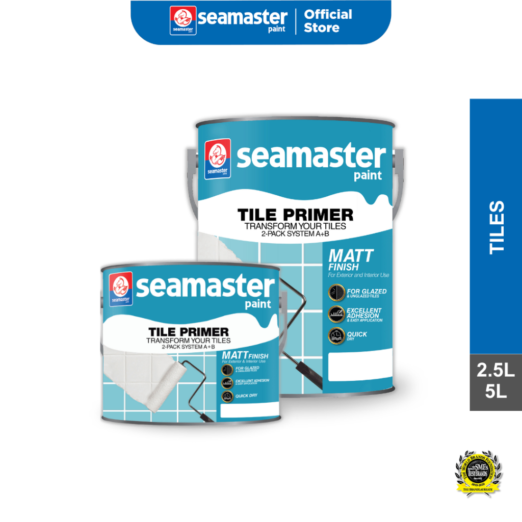 Seamaster Water Based Epoxy Tile Primer 9480 | Shopee Malaysia