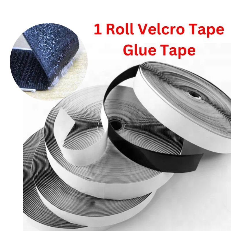 1 Roll Velcro Tape Gam Self Adhesive Velcro Tape Glue Magic Tape 魔术贴 ...