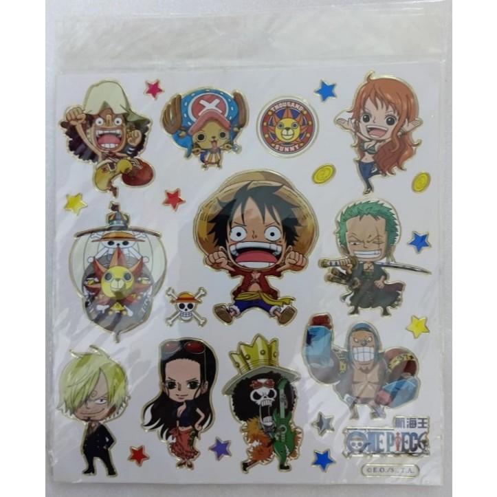 Official One Piece Large Size Sticker (New) | Shopee Malaysia
