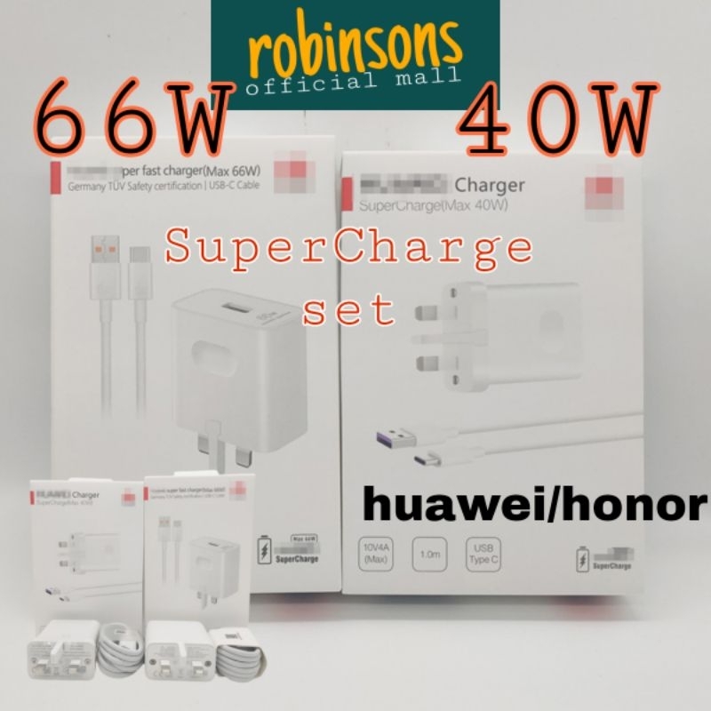 66W Fast Charger for Huawei Honor x9b x9c x8b Mate 40 P50 pro Nova ...