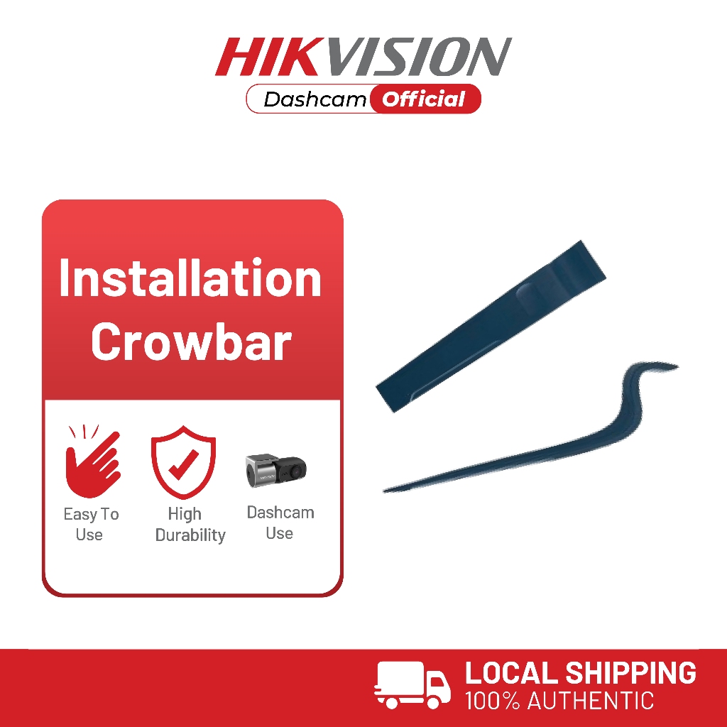 HIKVISION Installation Crowbar Dashcam Mounting & Car Cable Management ...