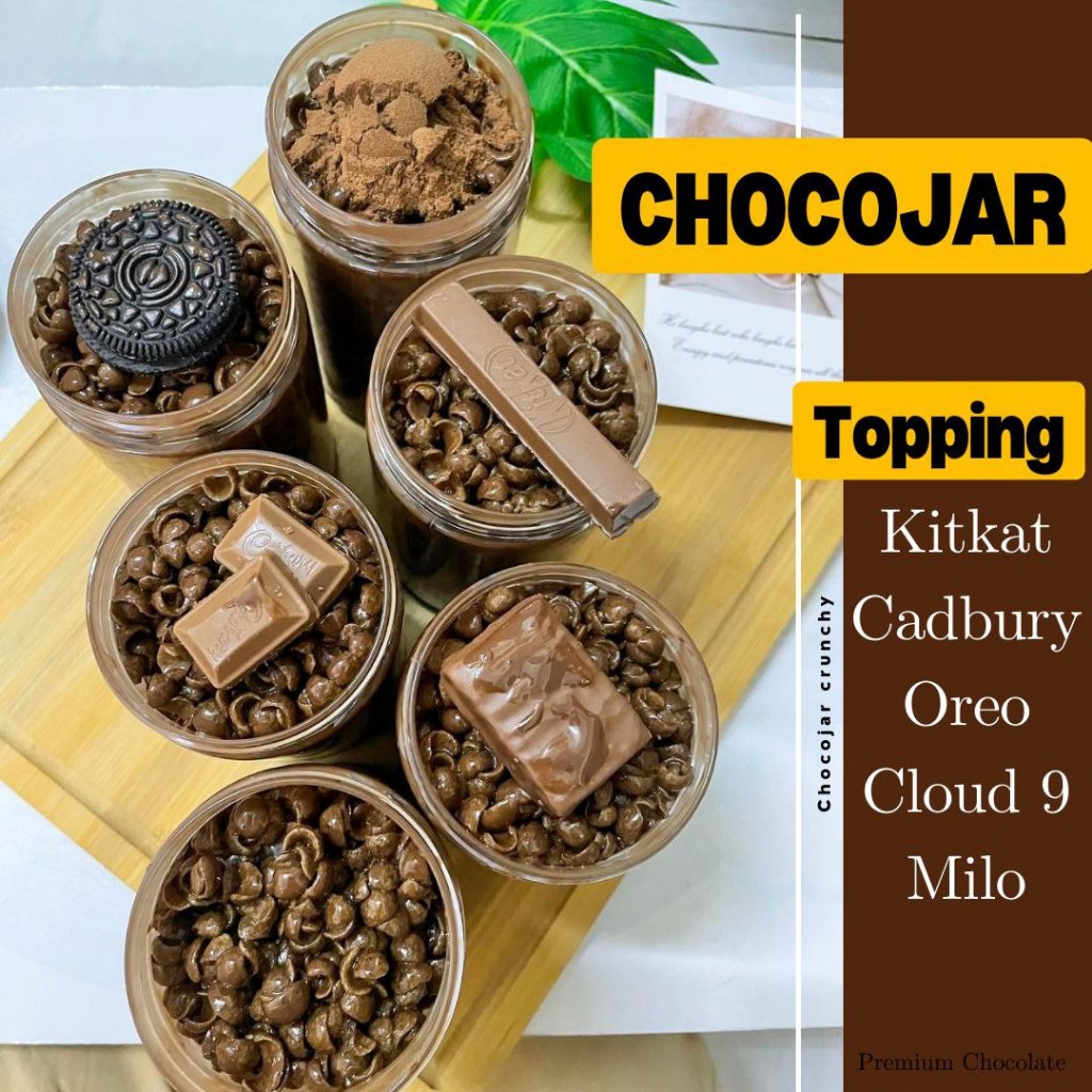 CHOCOJAR CHOCOLATE PREMIUM [HARGA BORONG] VIRAL MURAH 500ml tanpa ...