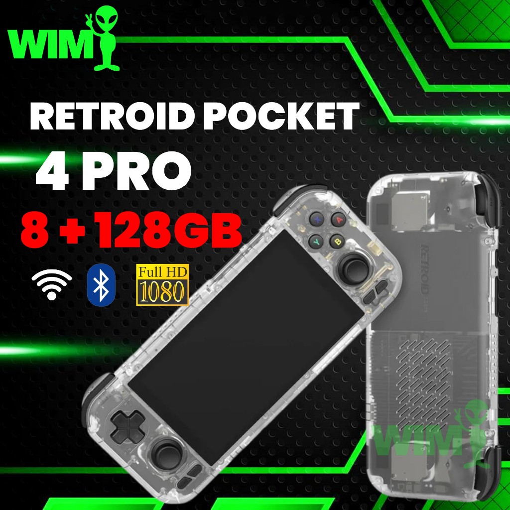 Retroid Pocket 4 PRO Android13 4.7” IPS Touch Screen 128GB ROM Retro ...