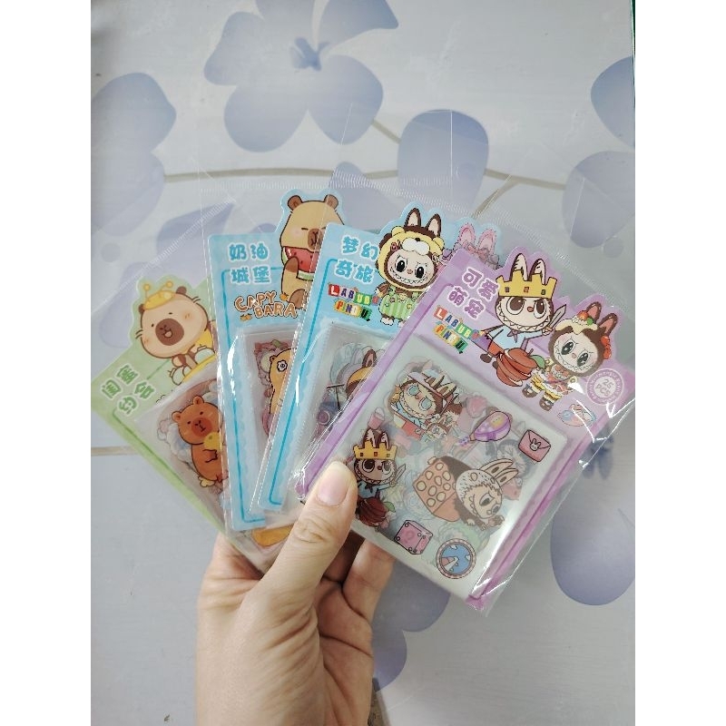 24PCS/PACK PET Waterproof Cute Stickers Water Bottle Sticker School ...
