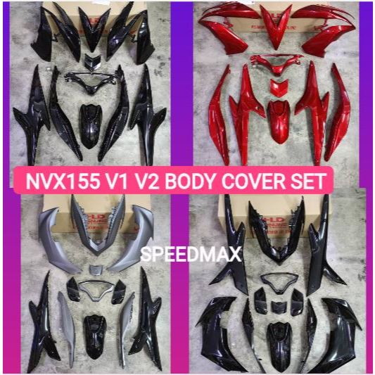 YAMAHA NVX NVX155 V1 V2 BODY COVER SET COLOUR PARTS BODY KITS - HLD ...