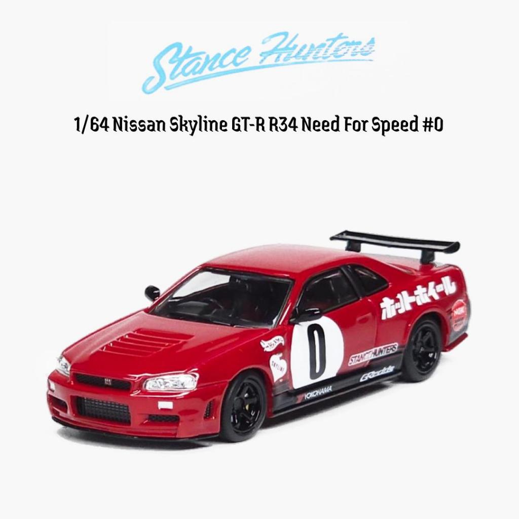 (READY STOCK) Stance Hunters 1/64 Nissan Skyline GT-R R34 Need For ...