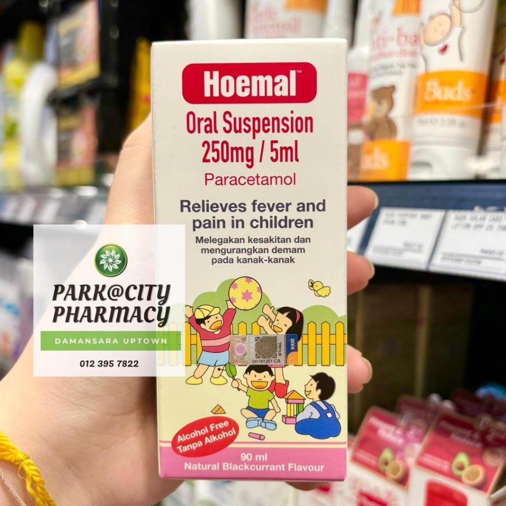 HOE Hoemal Oral Suspension Paracetamol 250 mg / 5 mL 90 mL 005256 ...