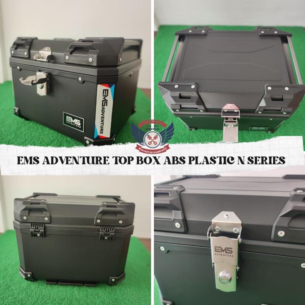 EMS TOP BOX N SERIES ABS PLASTIC 45 LITER MOTORCYCLE BOX Design ABS ...