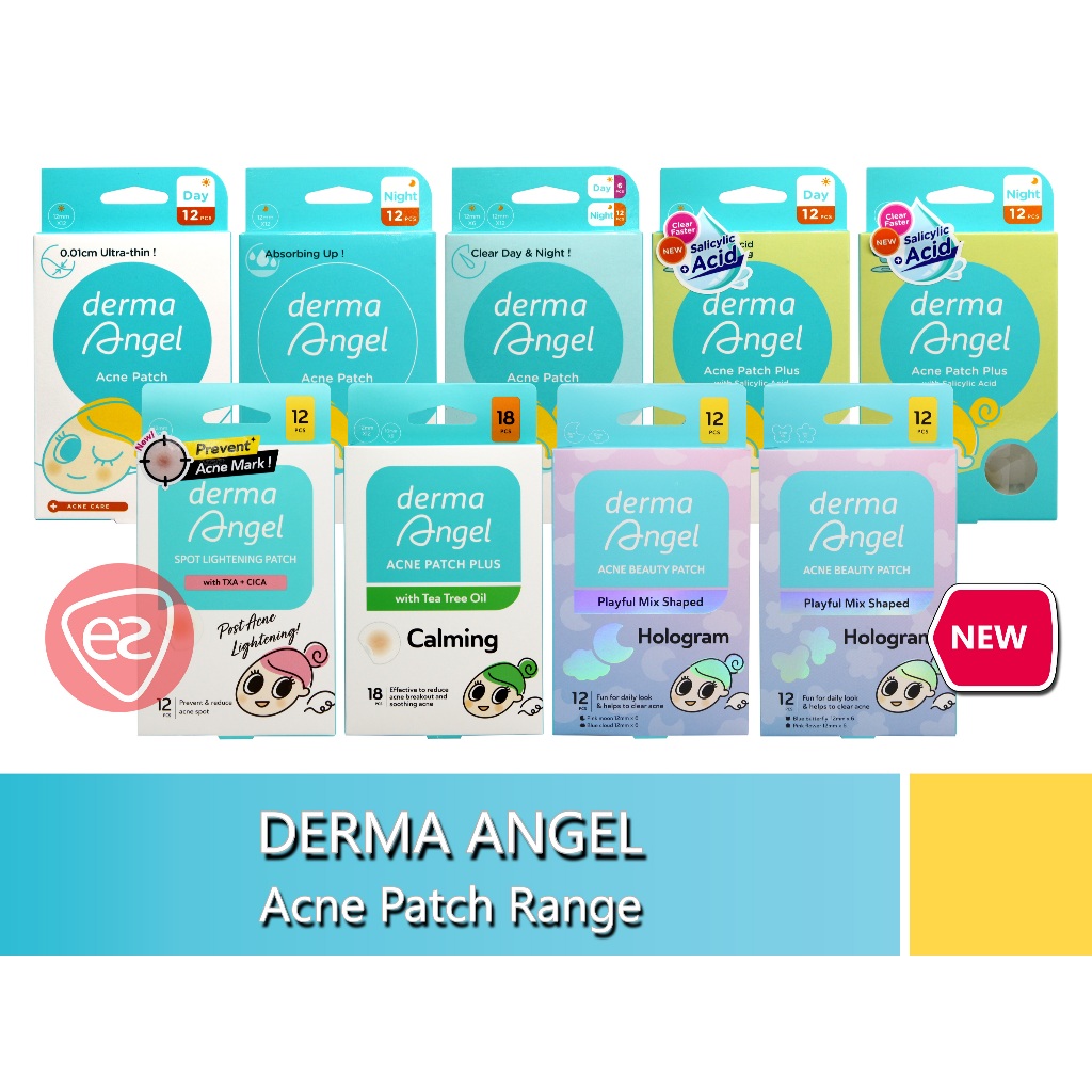 Derma Angel Acne Patch (Day/ Night/ Day & Night) / (Plus Salicylic Acid ...