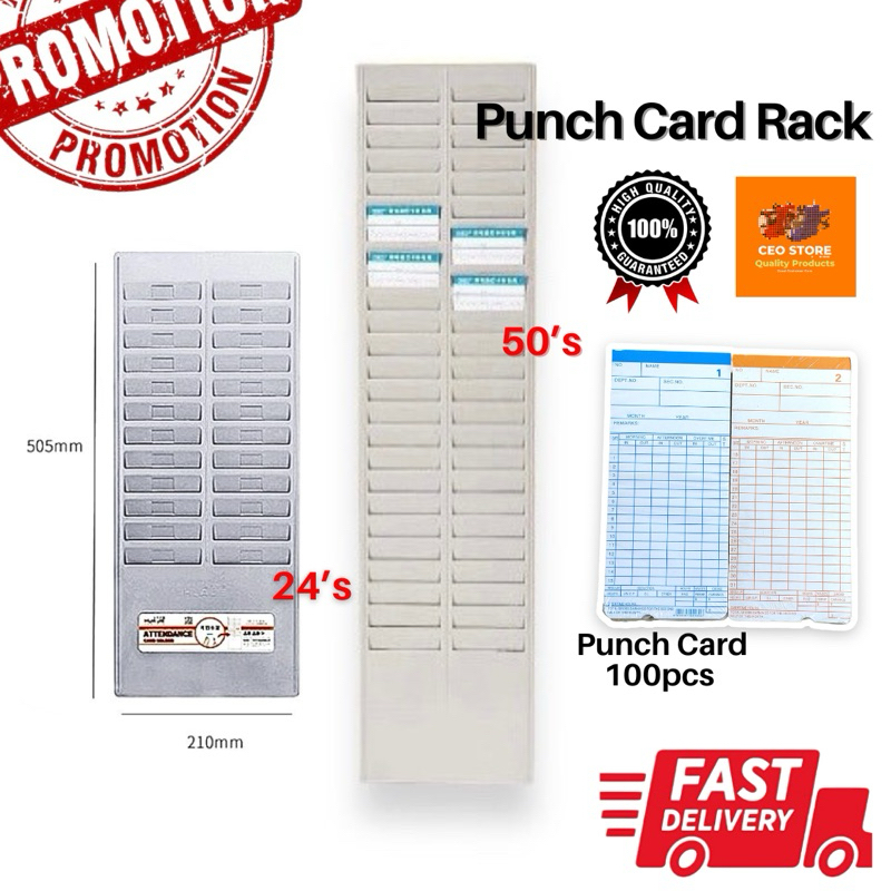 Punch Card Holder Punch Card Rack Time Card Rack Time Card Punch Card ...