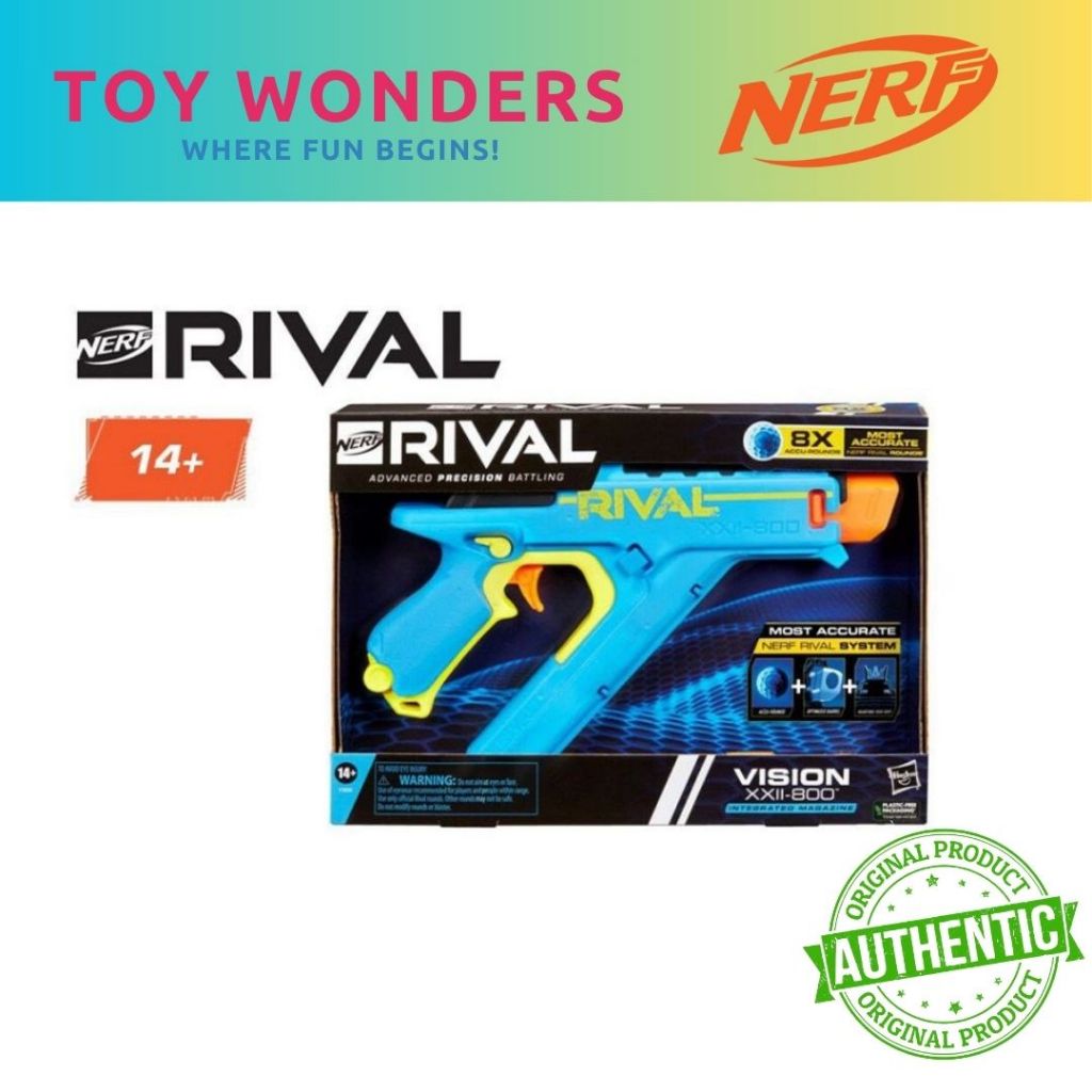 Nerf Rival Vision XXII-800 Blaster, Most Accurate Nerf Rival System ...