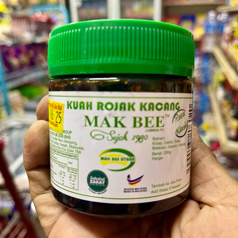 Kuah Rojak Kacang Mak Bee 200gm | Shopee Malaysia