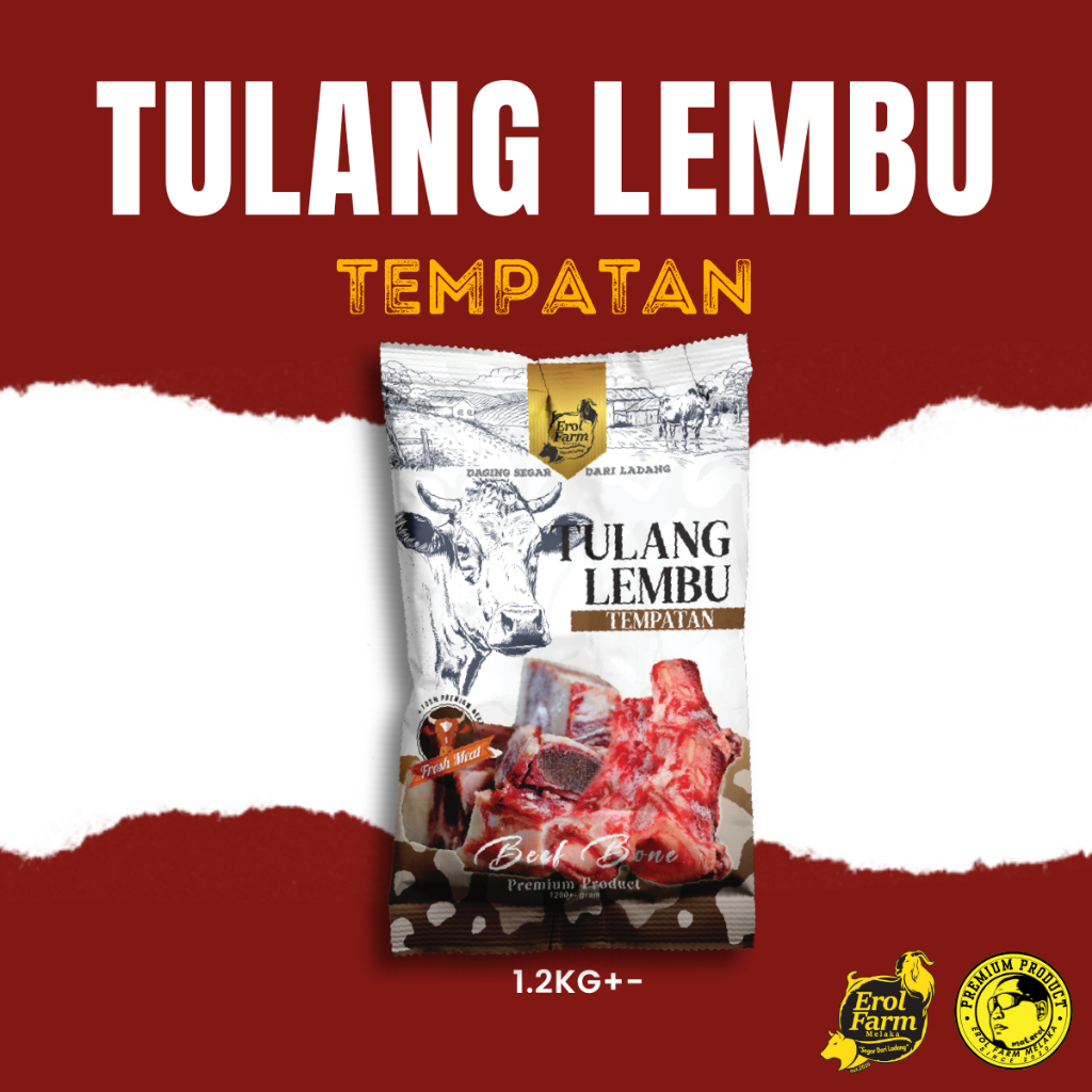 EROL FARM TULANG LEMBU (TEMPATAN) 1.2KG | Shopee Malaysia