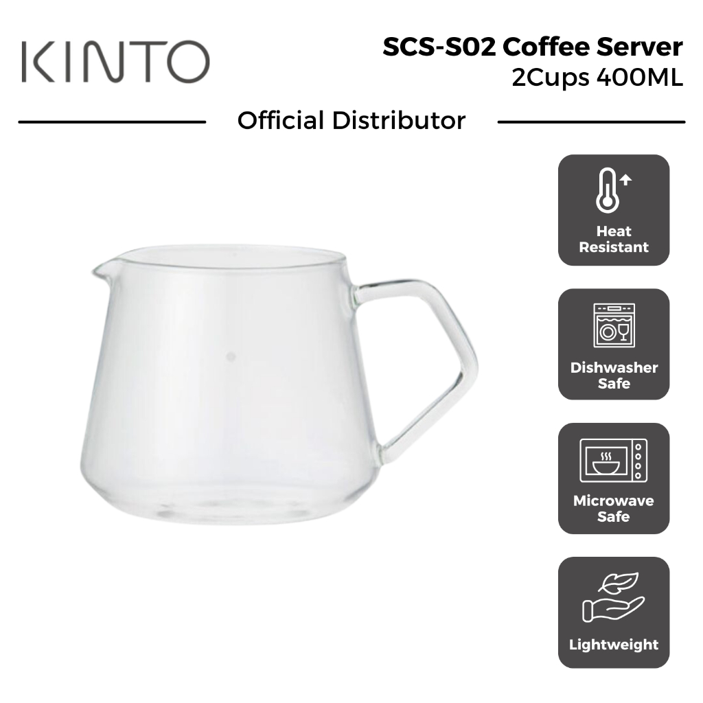 Kinto SCS-S02 Coffee Server 2Cups 400ML | Shopee Malaysia