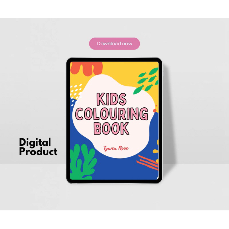 30 pages Kids colouring book buku mewarna untuk kanak-kanak | Shopee ...