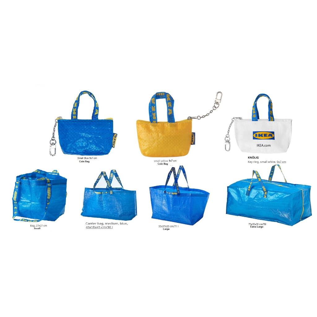 IKEA Carrier Bag Shopping Beg | Laundry | Reusable | Recycle | Small ...