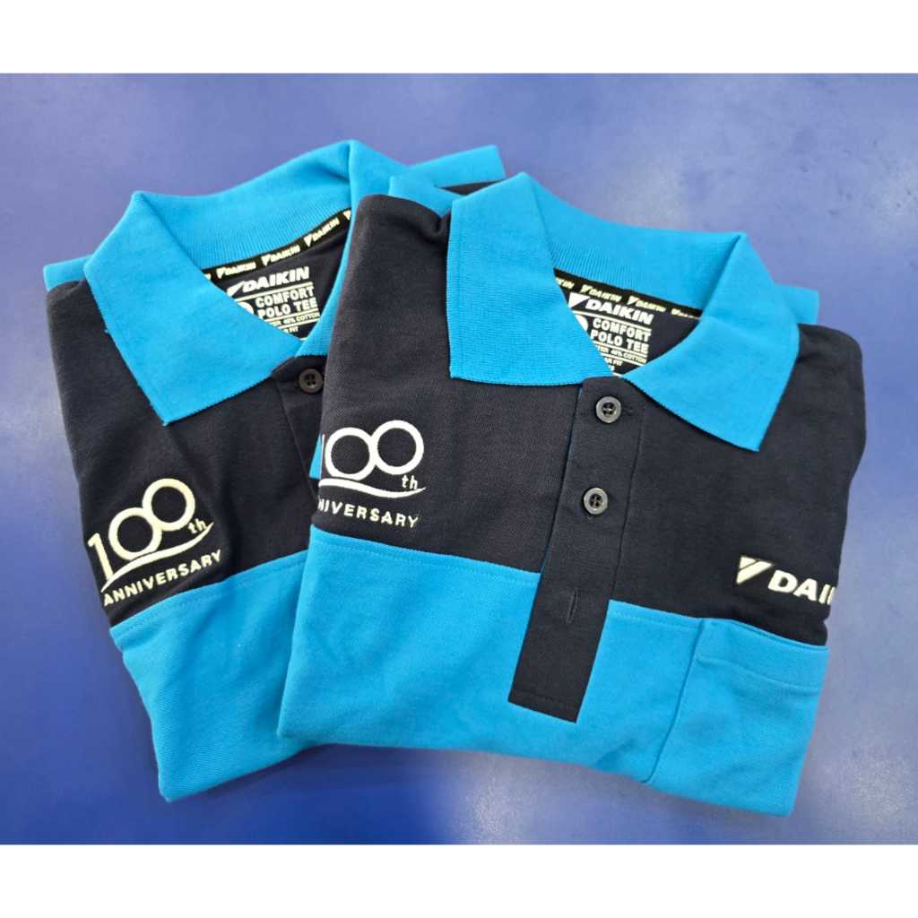 Daikin 100ᵗʰ anniversary Polo T-Shirt / Uniform | Shopee Malaysia