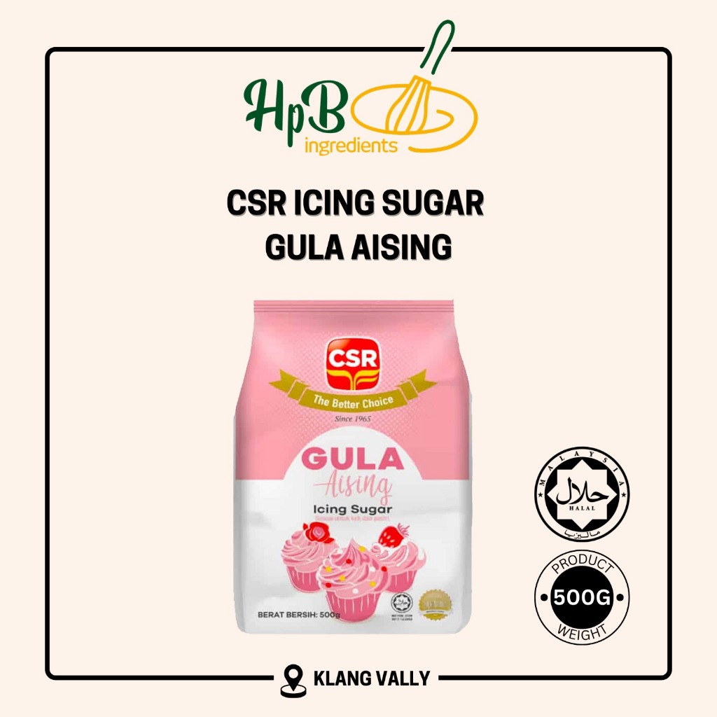 CSR Icing Sugar / Gula Aising 500g | Shopee Malaysia