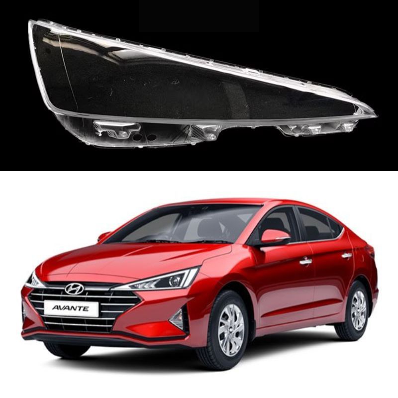 HYUNDAI ELANTRA/AVANTE FACELIFT 19 20 HEADLAMP LENS/HEADLAMP COVER ...