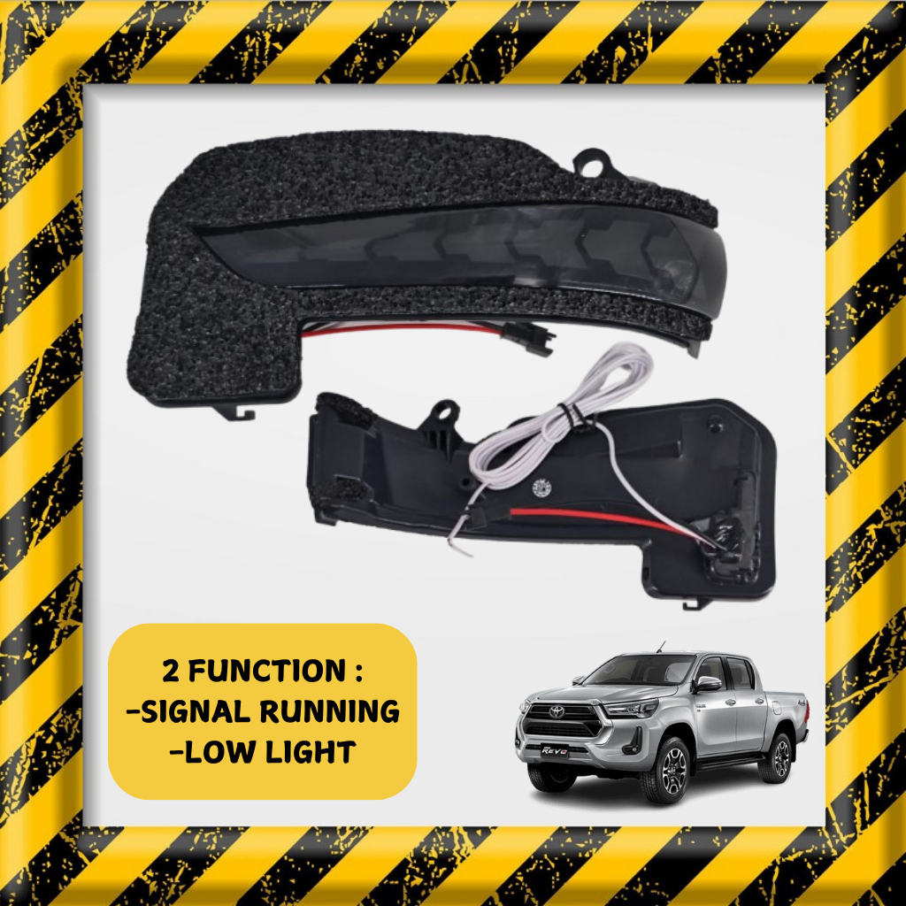 TOYOTA HILUX REVO LED SIGNAL LIGHT 2 in 1 FUNCTION | Shopee Malaysia