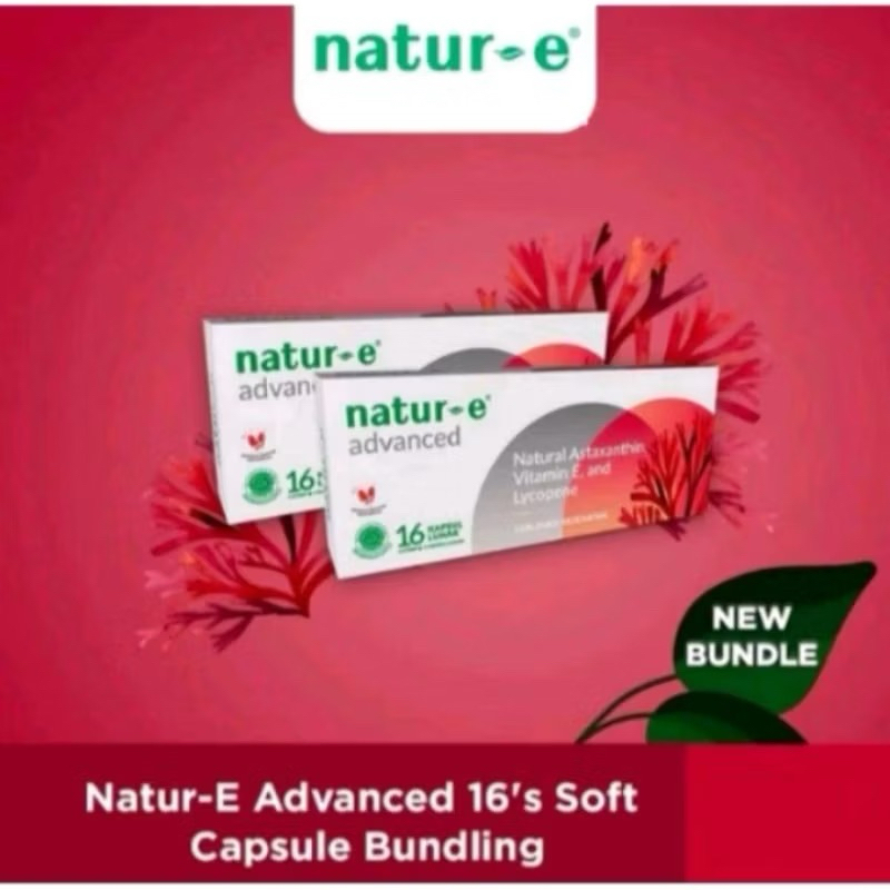 Natur-E Advanced 16s Soft Capsule (vitamin kecantikan) | Shopee Malaysia