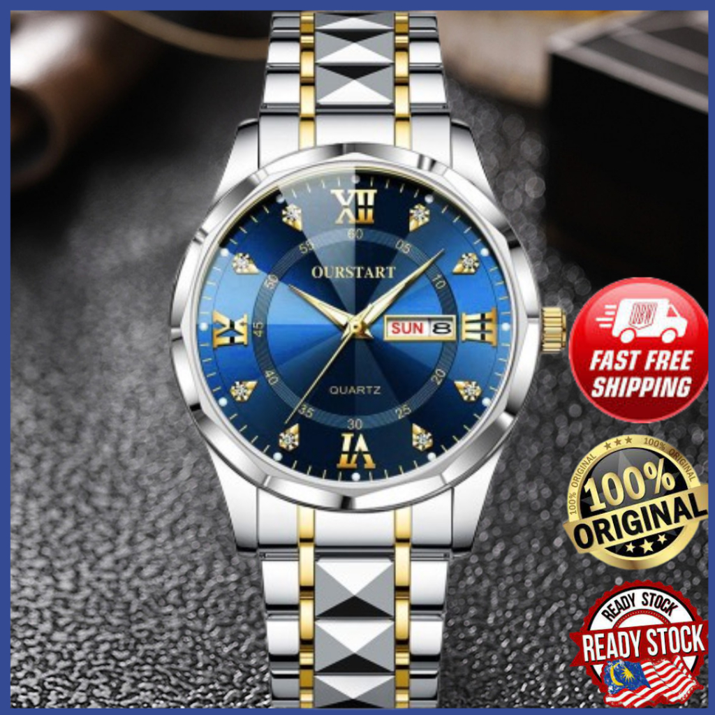 OURSTART JENAMA WATER RESISTANT JAM TANGAN MURAH | Shopee Malaysia