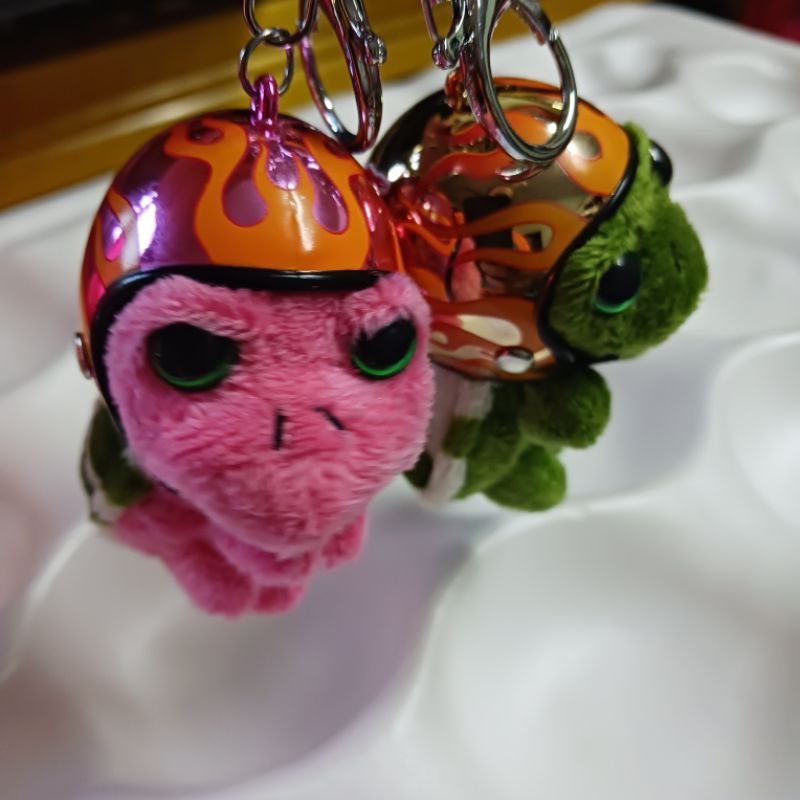 Keychain Penyu helmet corak api rxz members ex5 team Magnum Bell ...