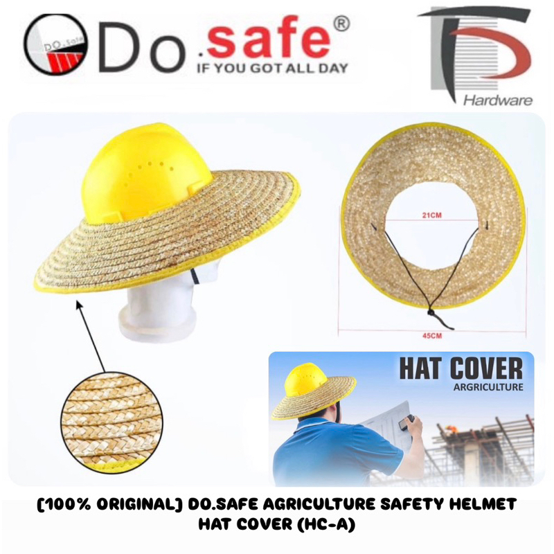 [100% ORIGINAL] DO.SAFE AGRICULTURE SAFETY HELMET HAT COVER (HC-A ...