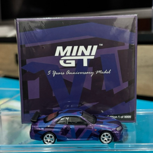 Mini GT 446 Nissan Skyline GT-R R35 5th YEAR ANNIVERSARY (UNSEAL ...