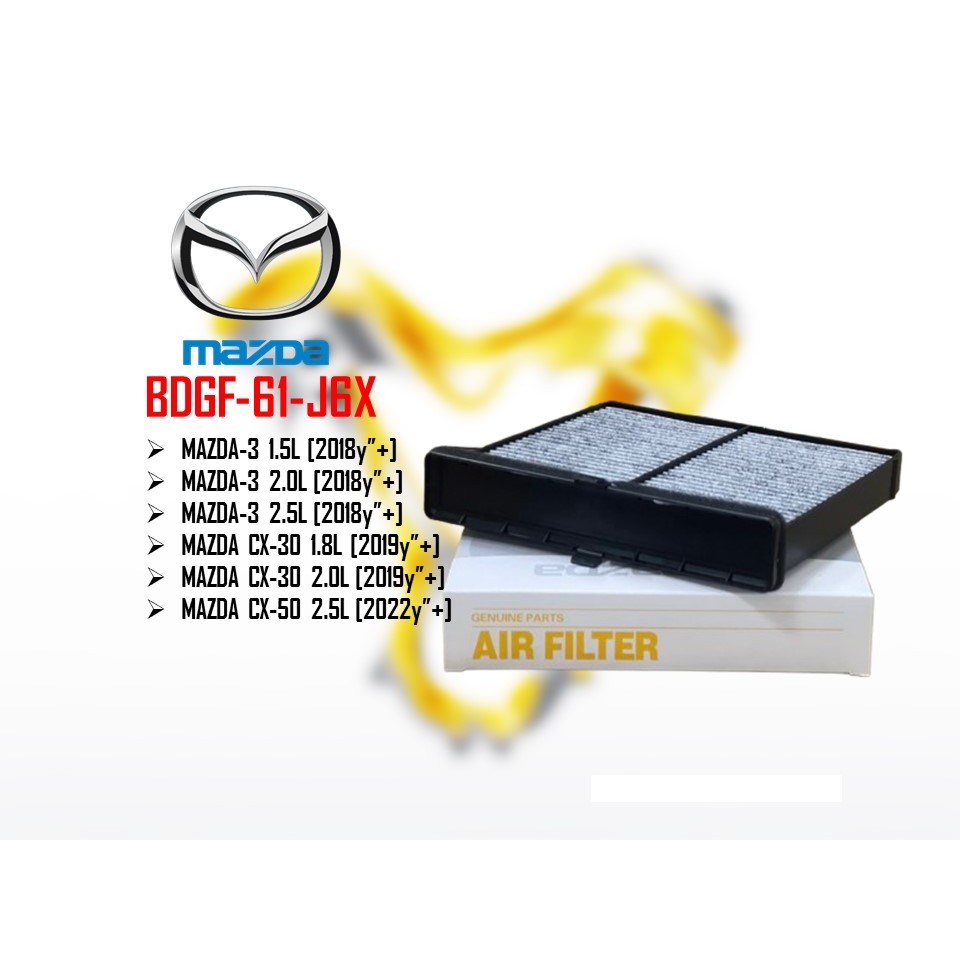 Mazda-3 2018y"+ CX30 2019y"+ CX50 2022y"+ Carbon Aircond Filter Cabin ...