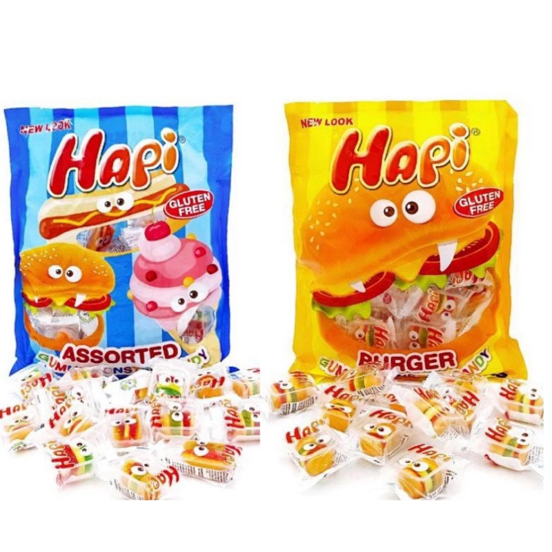 Hapi Burger Gummy Candy 40 pcs | Shopee Malaysia