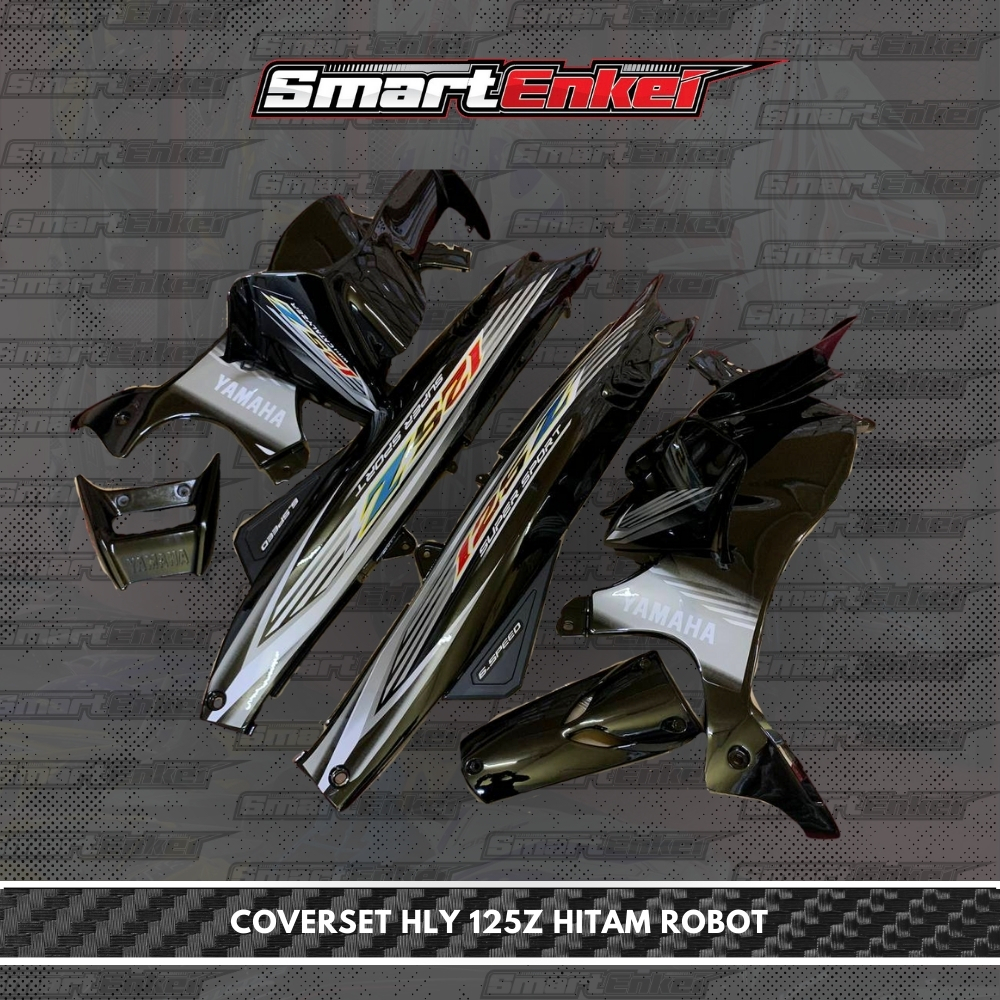 ORIGINAL HLY- Y125ZR COVERSET ORIGINAL HLY HITAM ROBOT | Shopee Malaysia