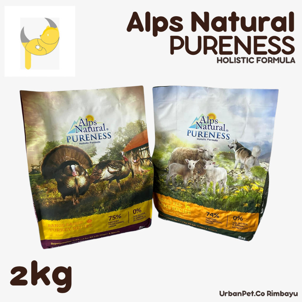 Alps Natural PURENESS Holistic Formula - 2kg (Lamb & turkey recipe ...
