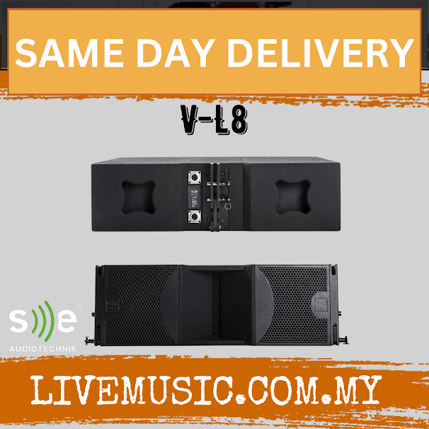 SE Audiotechnik V-L8 8" 2 Way Passive Line Array Loudspeaker (VL8 V L8) | Shopee Malaysia