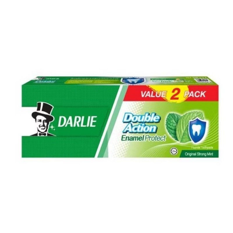 DARLIE TOOTHPASTE BASE ENAMEL PROTECT - ORIGINAL STRONG MINT (200G X 2 ...