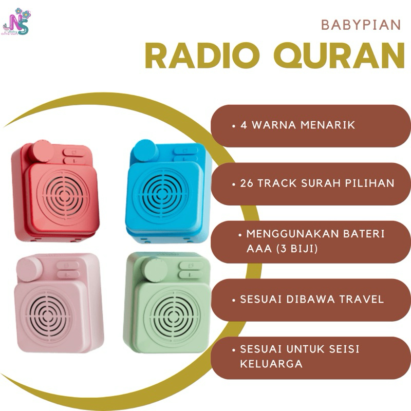 BABYPIAN | QURAN RADIO | Shopee Malaysia