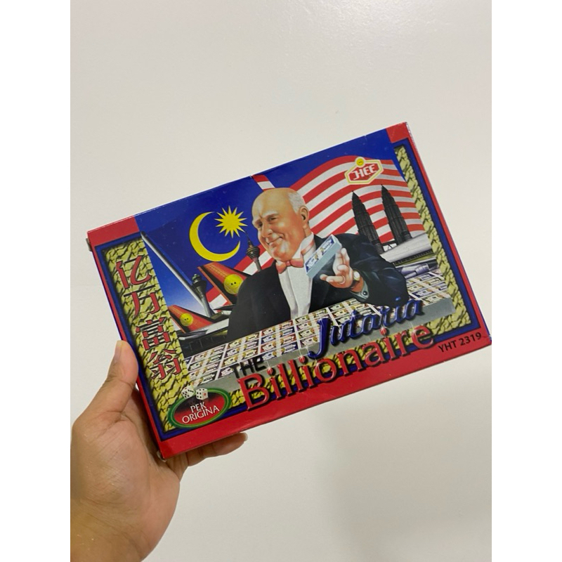 🎀READYSTOCK🎀 Billionaire Jutaria Board Games Set / Monopoly game(Pack ...