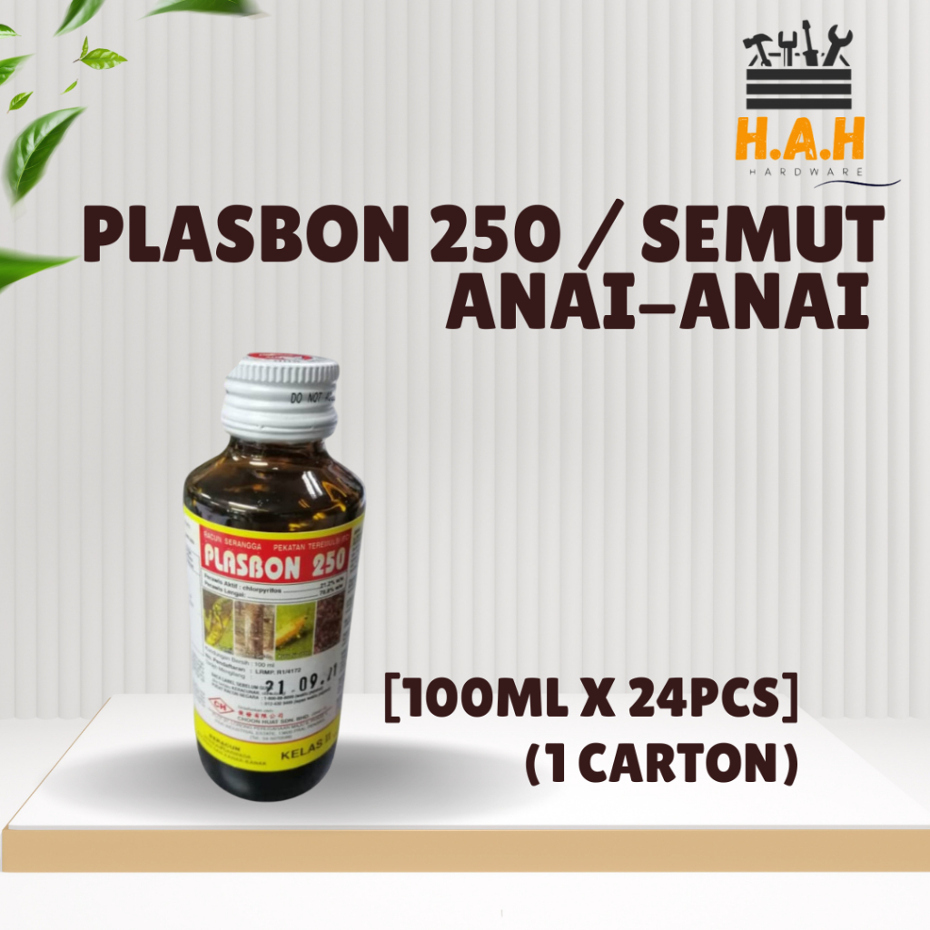 [100mlx24pcs] Plasbon 250 / Anai anai / Ubat Serangga / Semut / Rayap ...