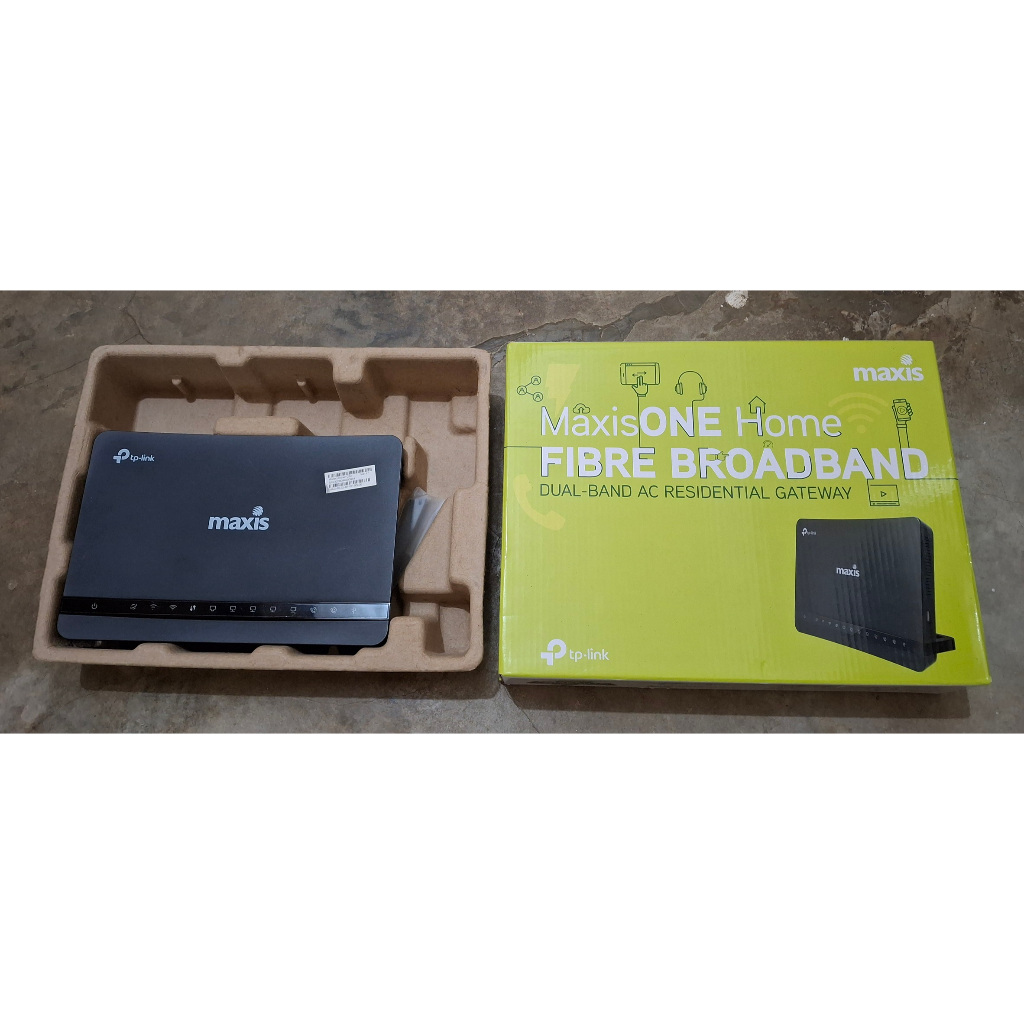 (USED) MAXIS TP-LINK ARCHER C5V AC1200 WIRELESS DUAL BAND 4G ROUTER ...