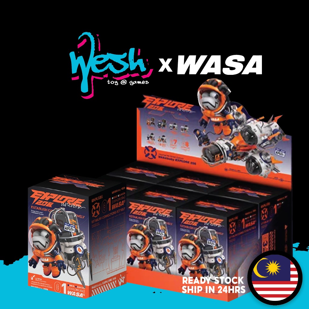明盒 Open Box Wasa Explorer 206 Space Series Figure Puzzle Toy Figure ...