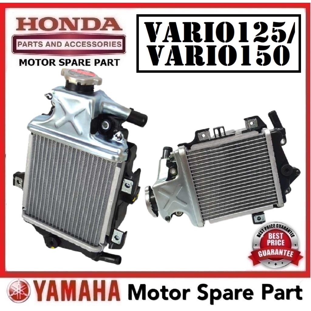 HONDA VARIO125 / VARIO150 RADIATOR ASSY 0 STANDARD STD TANGKI COOLANT ...