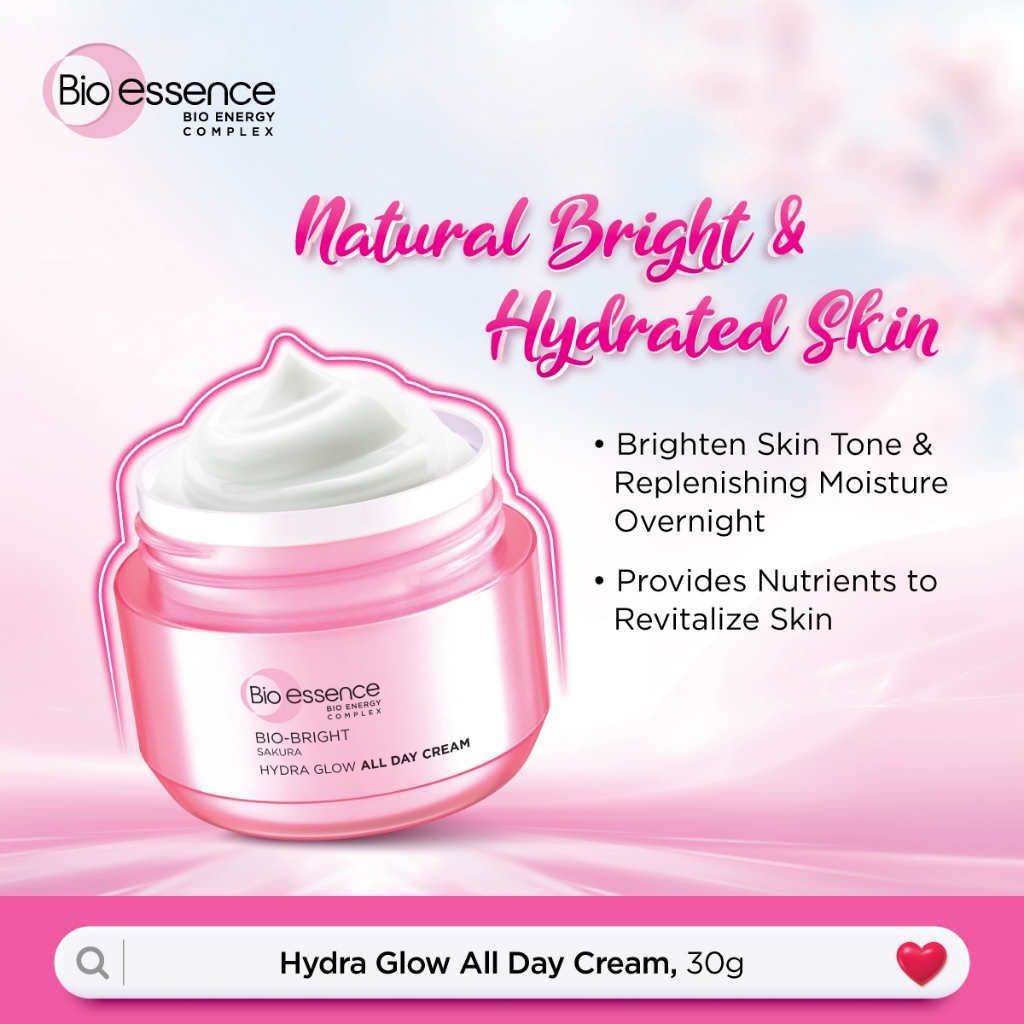 Bio-essence Bio-Bright Hydra Glow All Day Cream (30g) | Shopee Malaysia