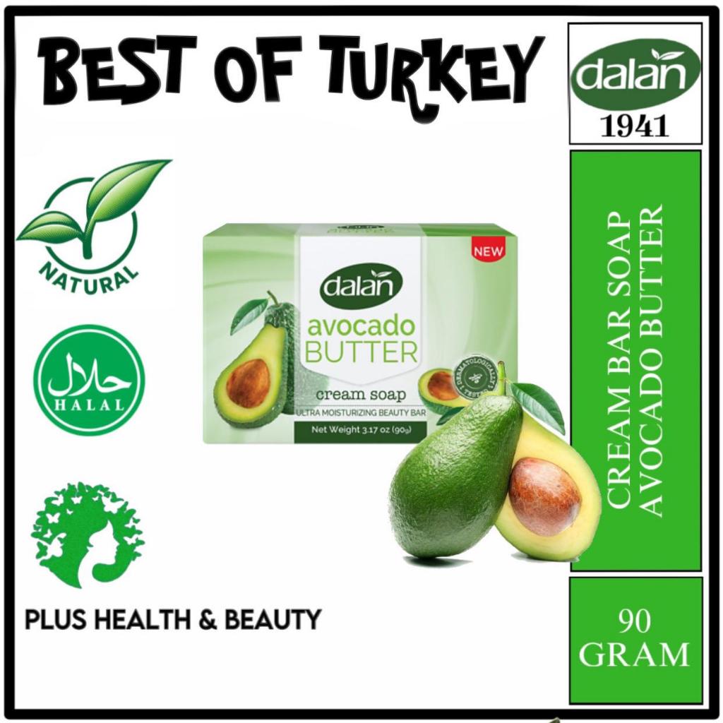 Dalan Cream Bar Soap Avacado Butter 90Gx3PCS (Originally from Turkey ...
