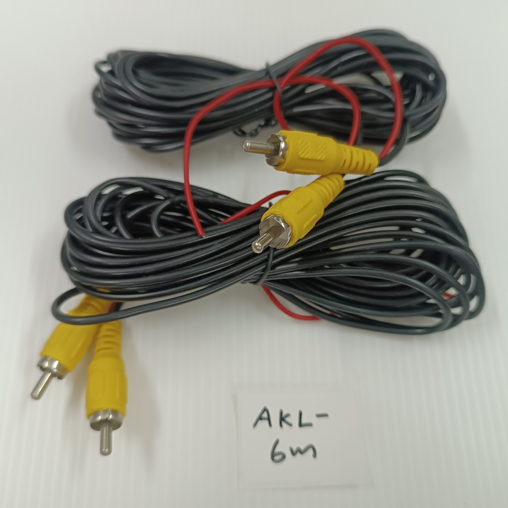 (AKL-6M) (6Meter) REAR CAR REVERSE CAMERA REAR VIEW PARKING AV RCA ...