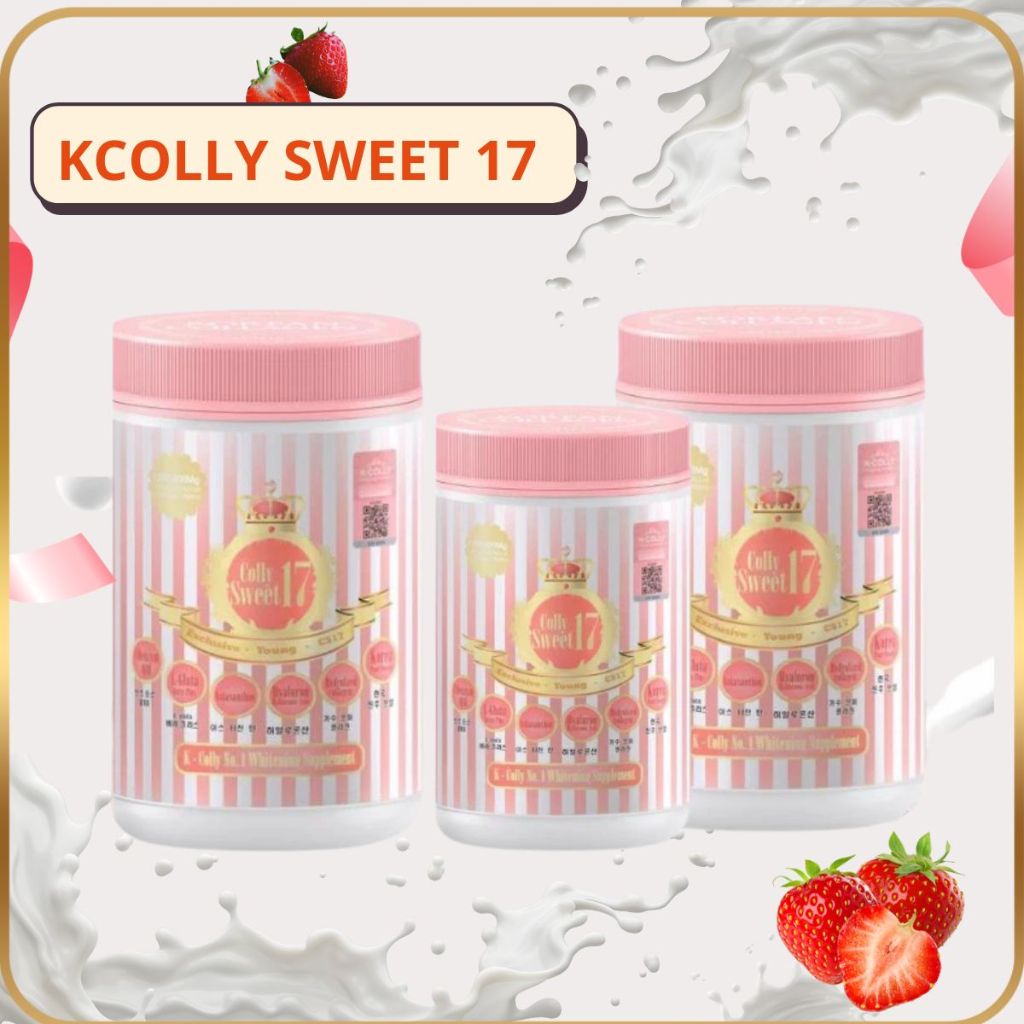 KCOLLY SWEET17 NEW FORMULATION TANPA COLLAGEN UNTUK CERAH DAN PUTIHKAN ...