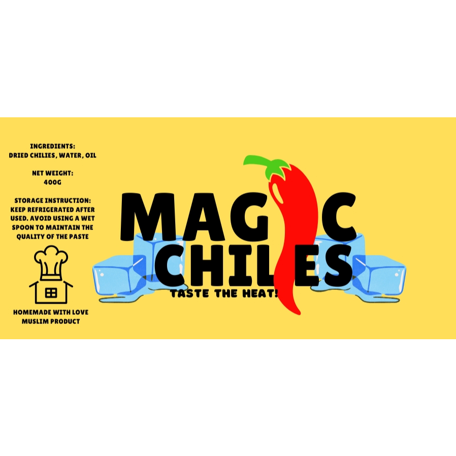 MAGIC CHILIES EXTRA MILD SPICY SESUAI UNTUK KANAK -KANAK ATAU DEWASA ...