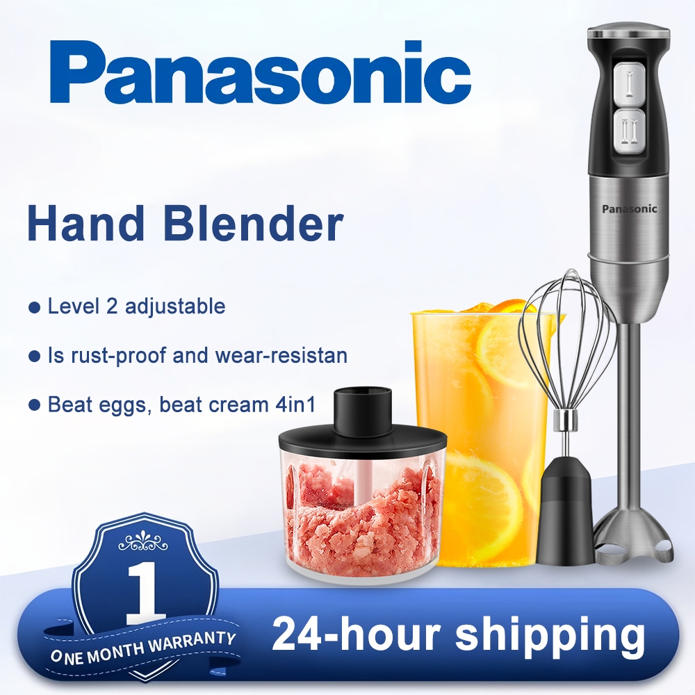 Panasonic 4 in 1 Food Mixer Set Multifunction Series Hand Blender ...