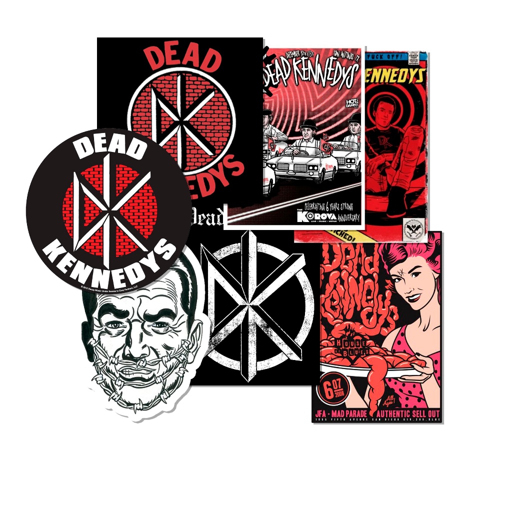 Sticker Band Matte Dead Kennedys | Shopee Malaysia